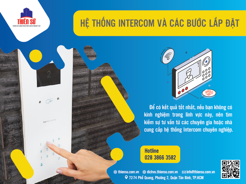 Hệ thống Intercom và các bước lắp đặt - TSI-TELECOM